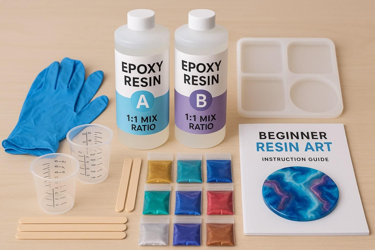 What Materials Do I Need for Resin Art? [Beginner's Shopping List]