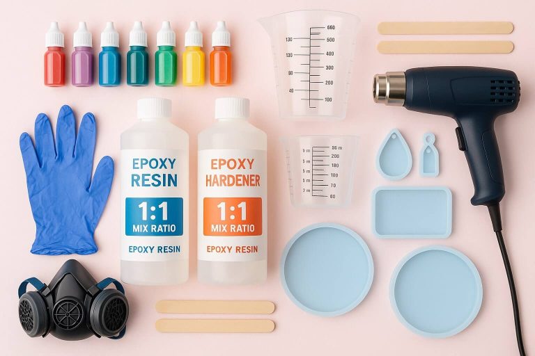 What Materials Do I Need for Resin Art? [Beginner's Shopping List]