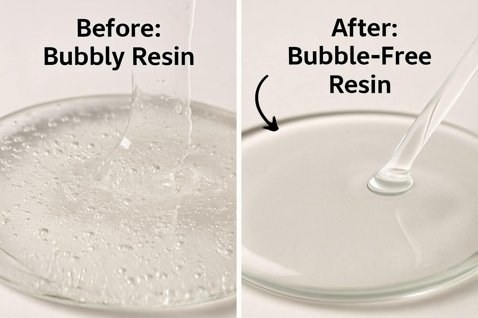 How to Get Rid of Bubbles in Resin (Beginner's Guide)