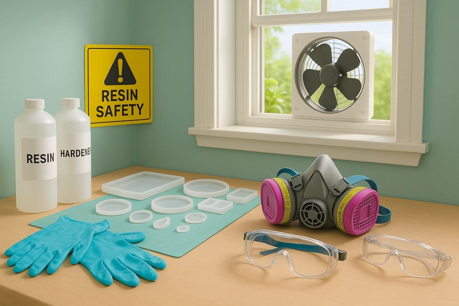 Resin Art Safety Guidelines: The Complete Guide (2025)