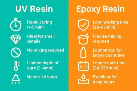 UV Resin vs. Epoxy Resin (2025): Which Is Right For You?